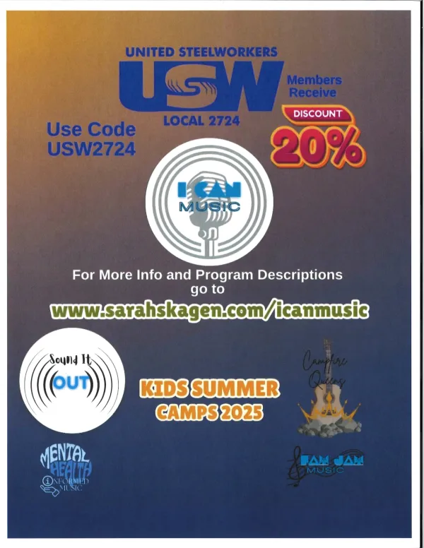 Kids Summer Camp 2025 | USW Local 2724